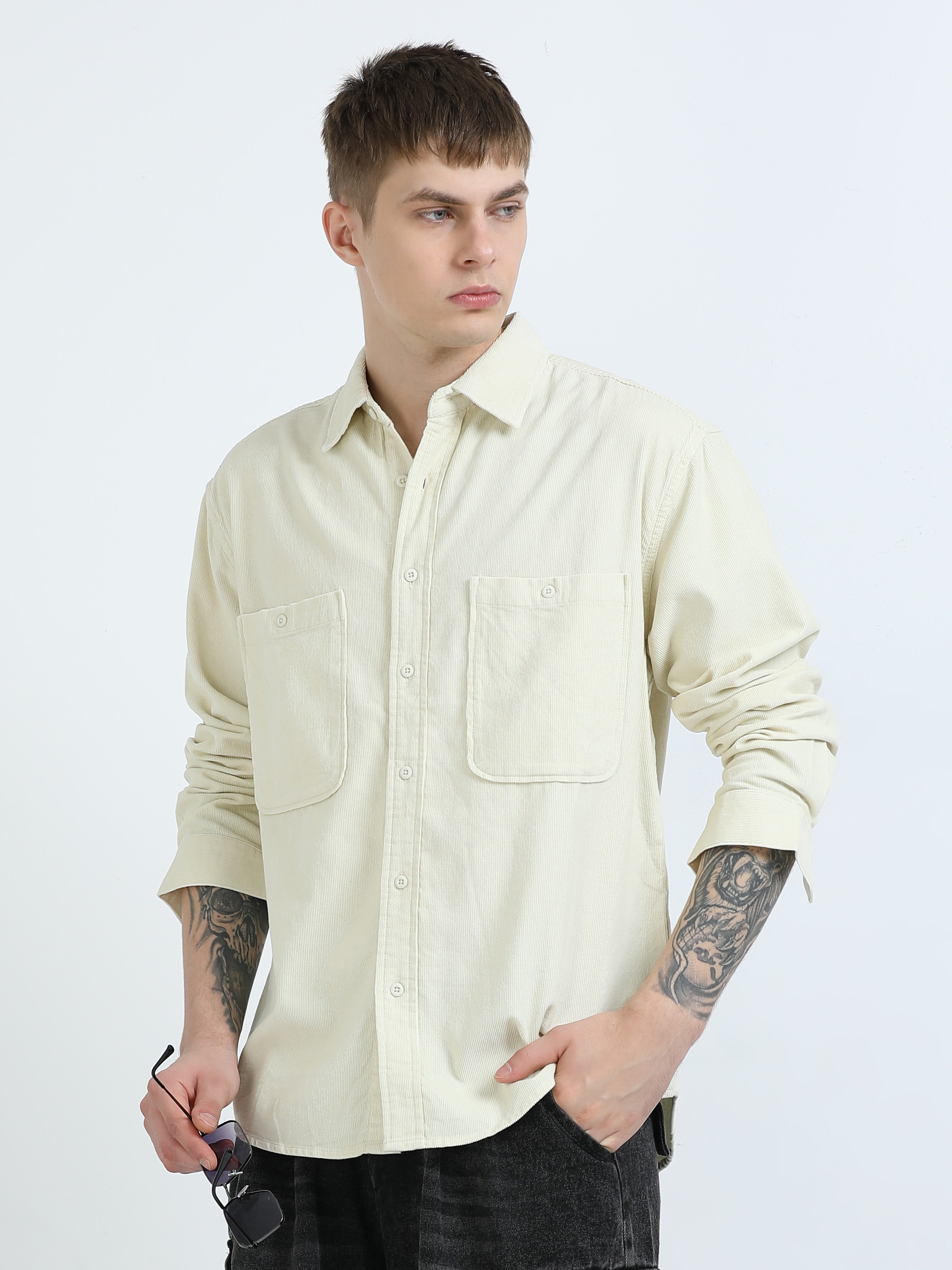 Corduroy Utility Shirt – DAVIDO LONDON